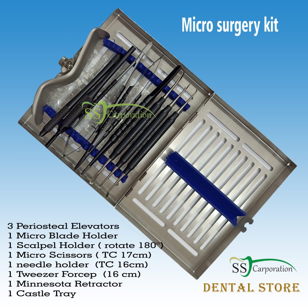 Micro Periodontal Surgery Kit Surgical Instruments Dental Surgery Set ...