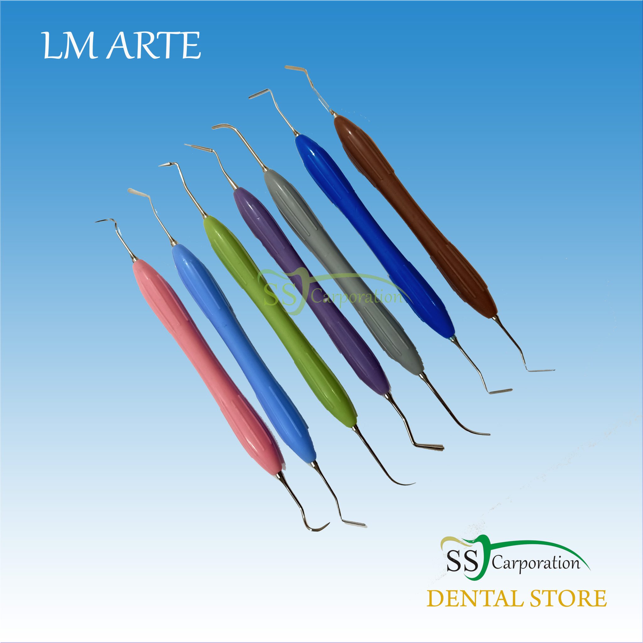 Dental Lm-Arte Composite Filling Instruments Set Of 7pcs - DENTIST ...